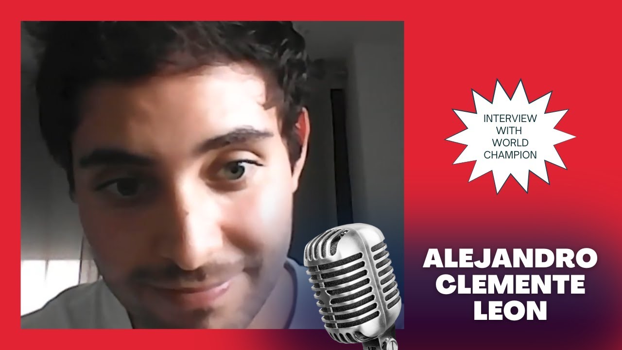 Interview with World Champion Alejandro Clemente Leon - YouTube