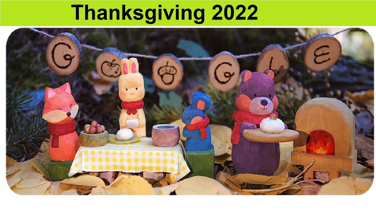 Thanksgiving 2022 Google Doodle in U.S | History of Thanksgiving - YouTube