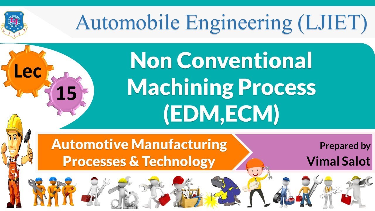 L 15 Non Conventional ( EDM,ECM) | Automotive Manufacturing Processes ...