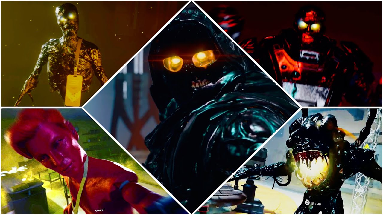 ALL ZOMBIE BOSS FIGHTS - Call Of Duty Black Ops 6 - YouTube