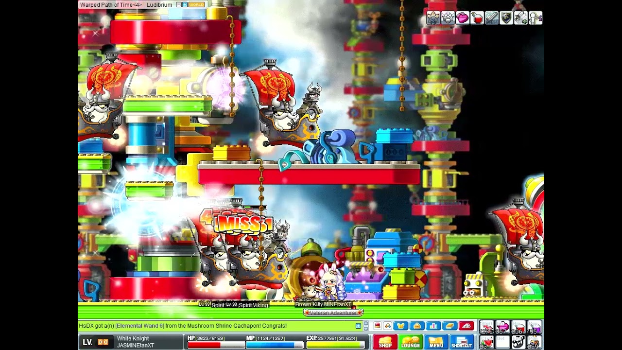 Maplestory White Knight Paladin Lv80 at Vikings Before Big Bang (bbb ...