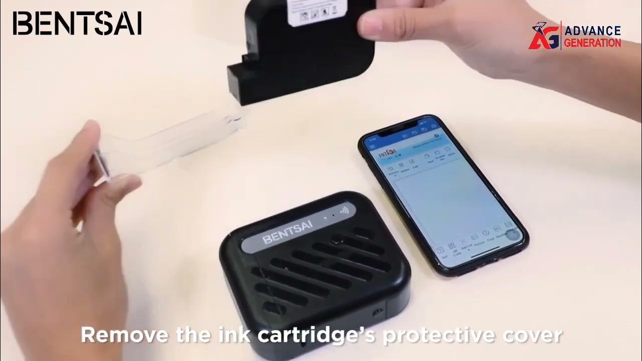 How to use Bentsai B10 Mini Printer - YouTube