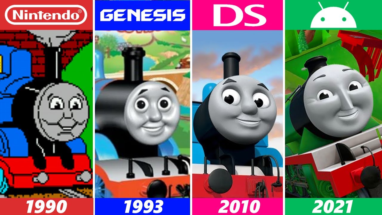 Thomas & Friends Graphics Evolution (1990-2021) - YouTube