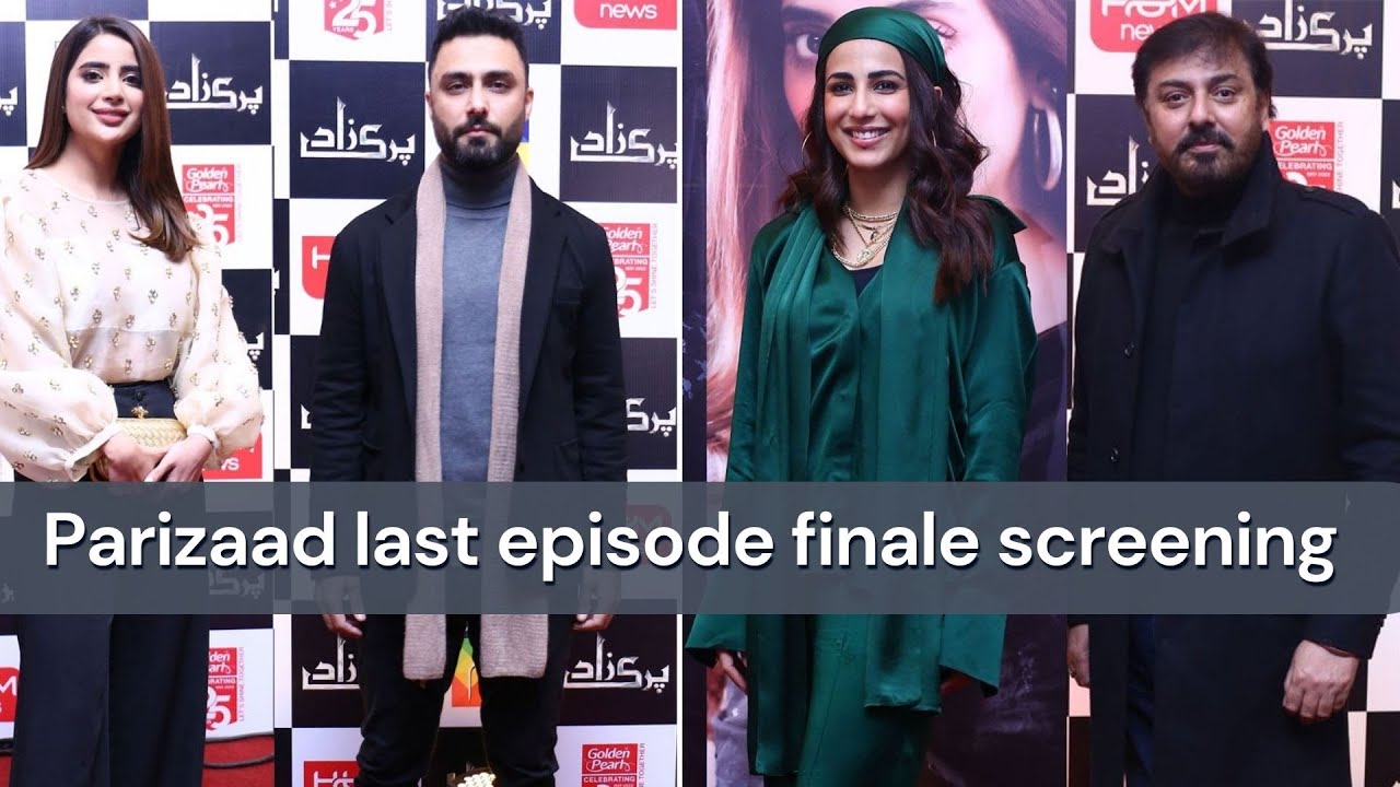 Parizaad last episode finale conference in Lahore with Parizaad drama ...