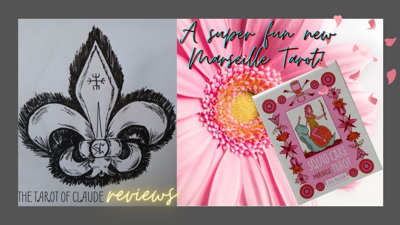 🦑🐌🪼SQUID CAKE MARSEILLE TAROT (MASS MARKET) REVIEW- A super fun ...