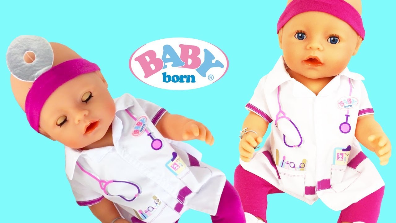 Baby Born Poppenset Met Stethoscoop En Plaspop Potje Nederlands ...