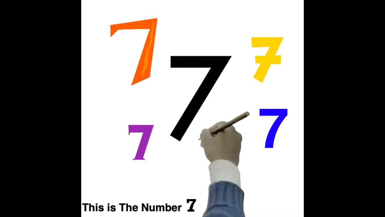 Typefaces: This is The Number 7 song. - YouTube