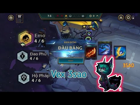 VEX 3 SAO 4 EMO LEO RANK VÀO TOP ĐTCL#PEARH - YouTube