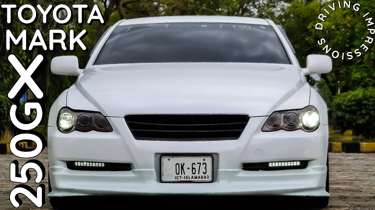 Driving Impressions | Toyota Mark X 250G | Pakistan | 4K #toyota #markx ...