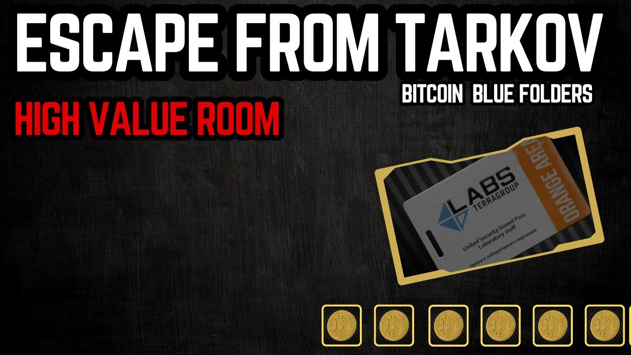 Tarkov - 10x High Value Room Loot Test ( Bitcoin, Int, Rare Items ...
