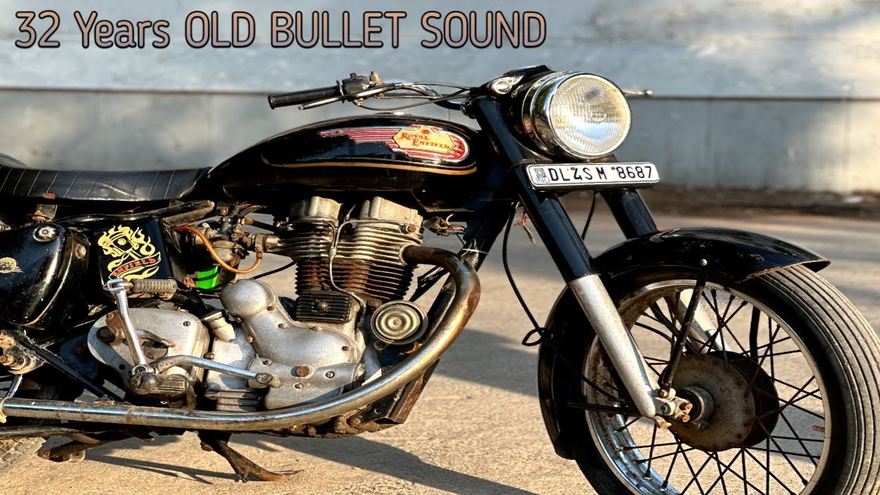 RE Standard 1992 || Vintage Bullet Sound || How to start old bullet # ...