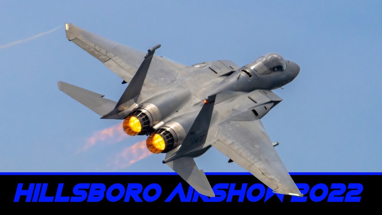 Fighter Jet Flybys - 2022 Oregon Airshow (3D Binaural Audio) - YouTube