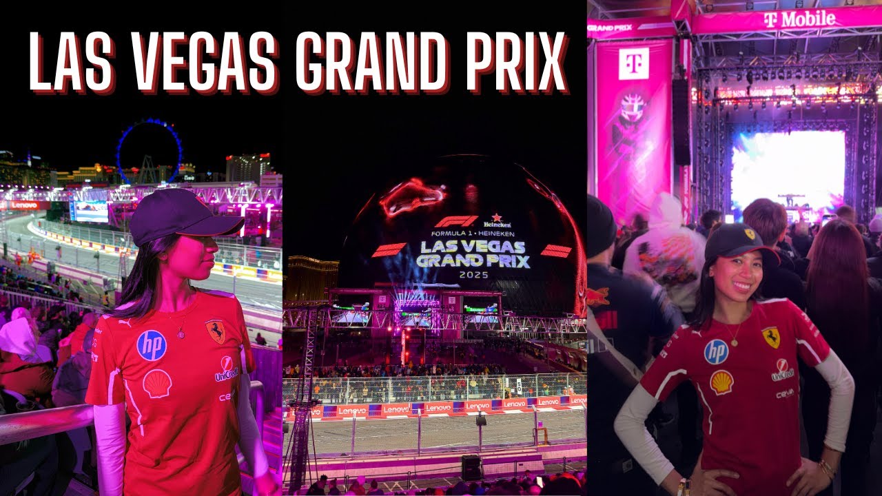 FORMULA 1 Las Vegas Grand Prix | 3-day t-mobile grandstands - YouTube