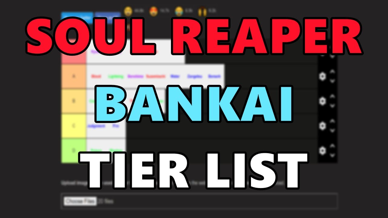 UPDATED Soul Reaper Bankai Tier List | Type Soul - YouTube