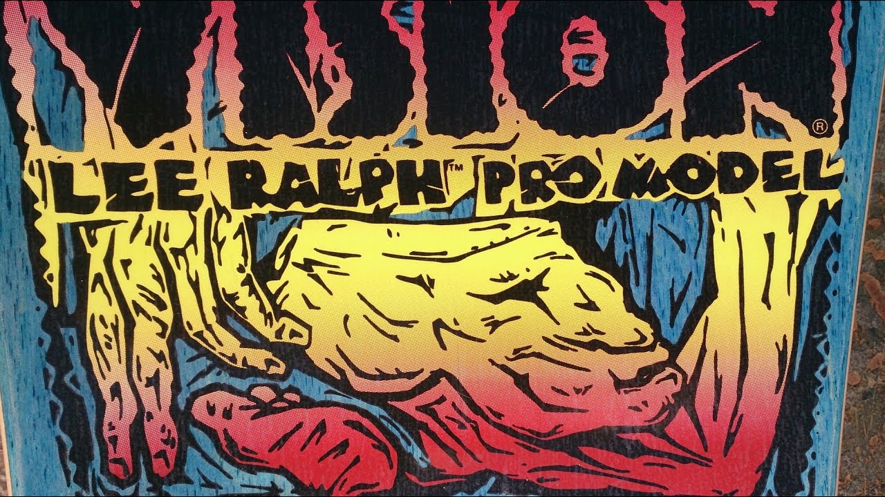 Vision Lee Ralph Pro Model reissue complete skateboard first ride - YouTube