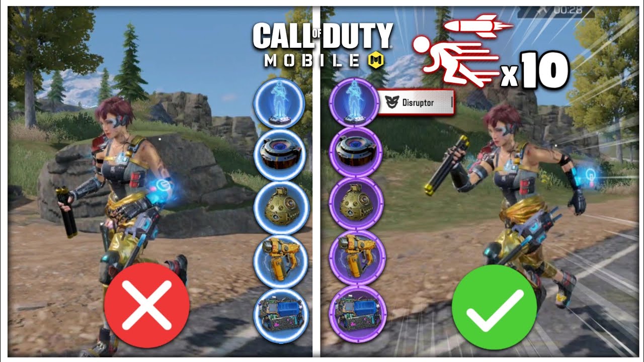 TOP 5 Disruptor Class Explained In CODM BattleRoyale | Codm Tips And ...