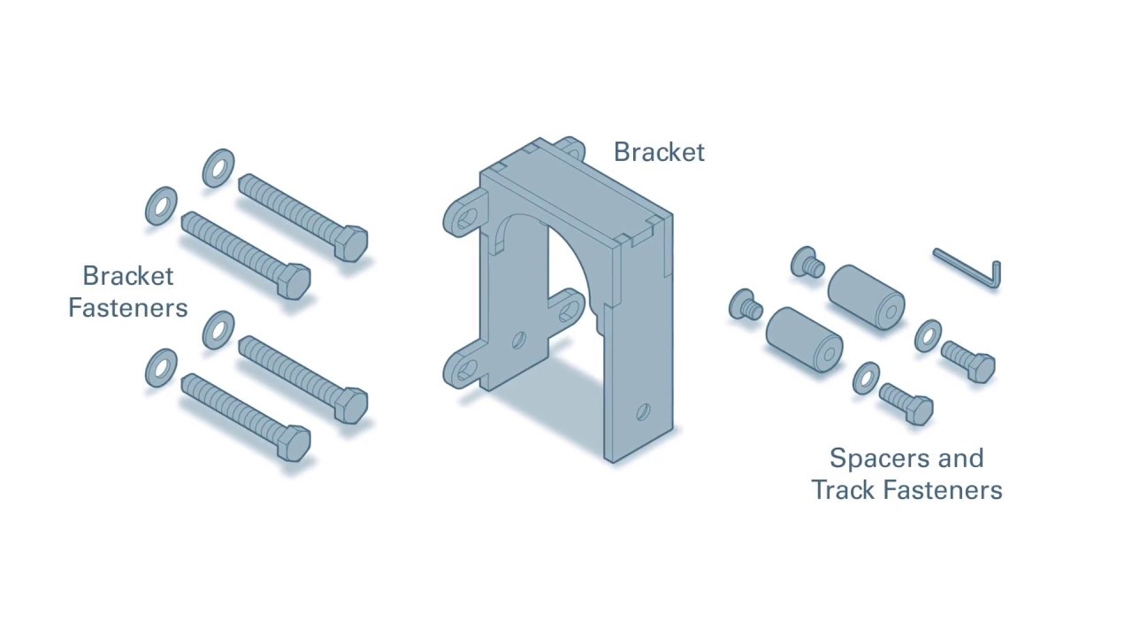 Interior Sliding Door Bypass Bracket Kit Installation | National ...