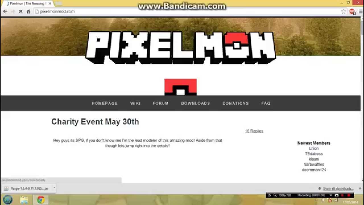 How to download pixelmon for minecraft - YouTube
