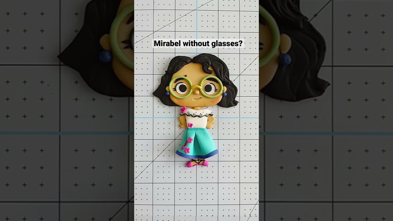 What does Mirabel look like without glasses? (Encanto) - YouTube