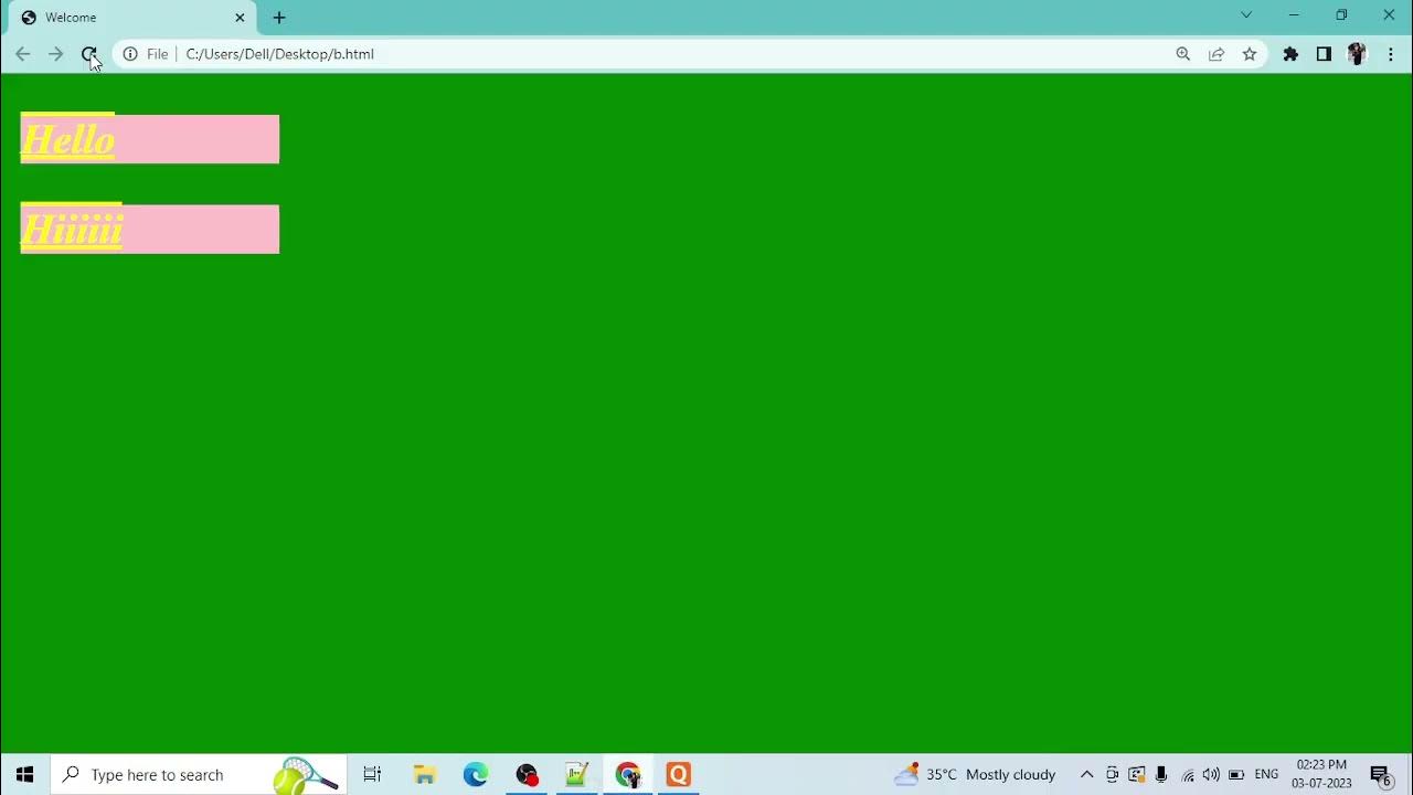 Html Css Part 1 Youtube