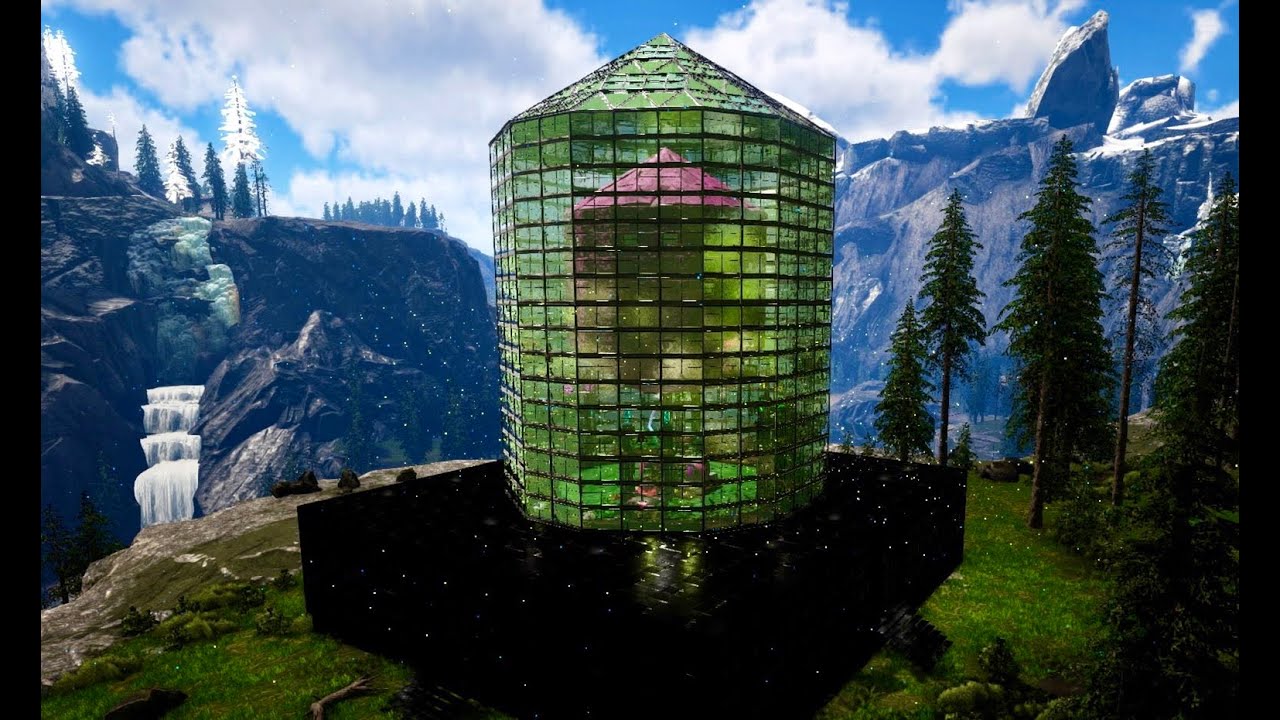 ARK: Survival Evolved Quartz Crystal Tower - YouTube