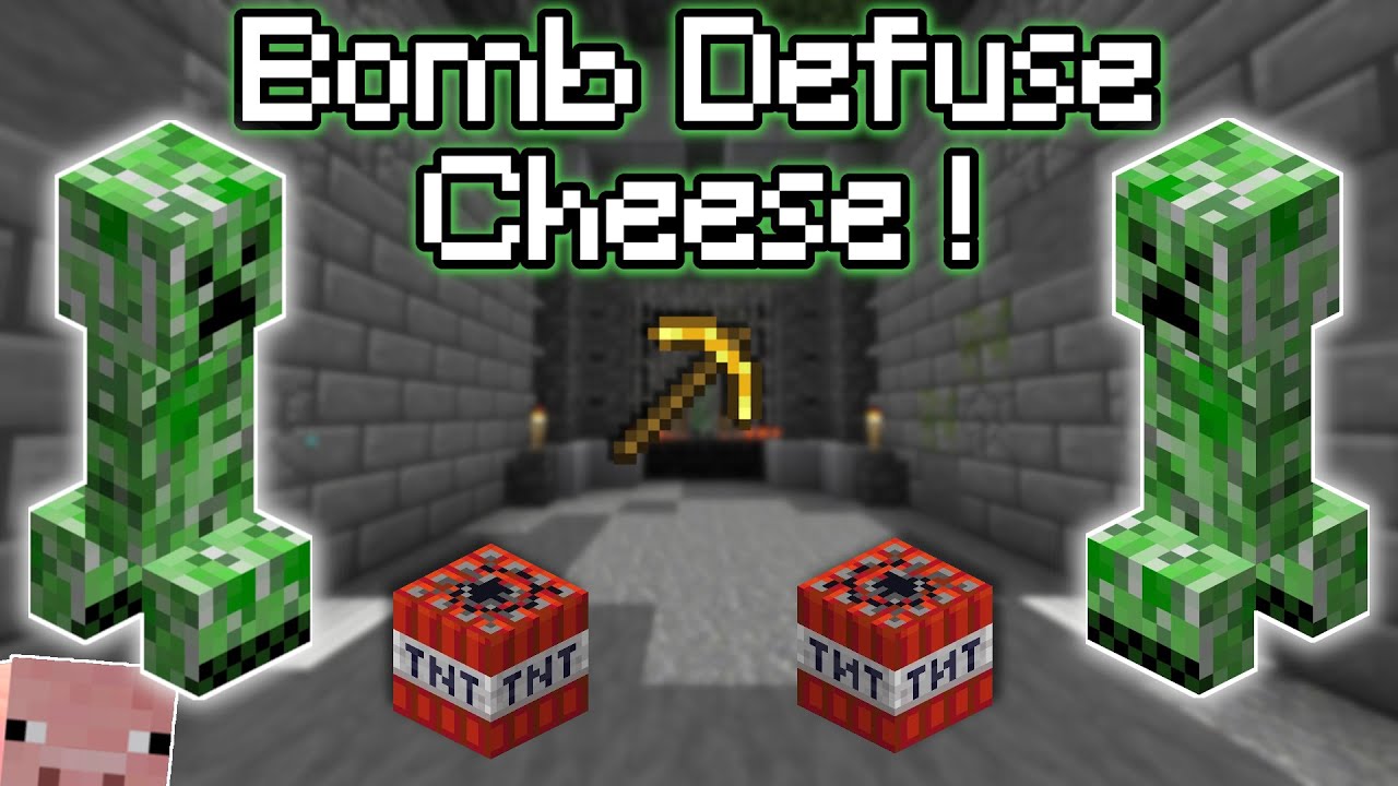 NEW BOMB DEFUSE CHEESE ! / Hypixel Skyblock - YouTube