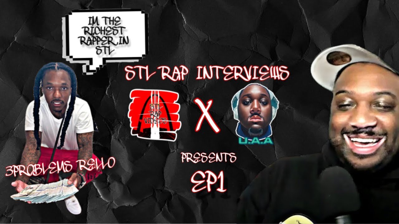 3 Problems Rello Says He’s the Richest Stl RAPPER. #StlRapInterviews Ep ...