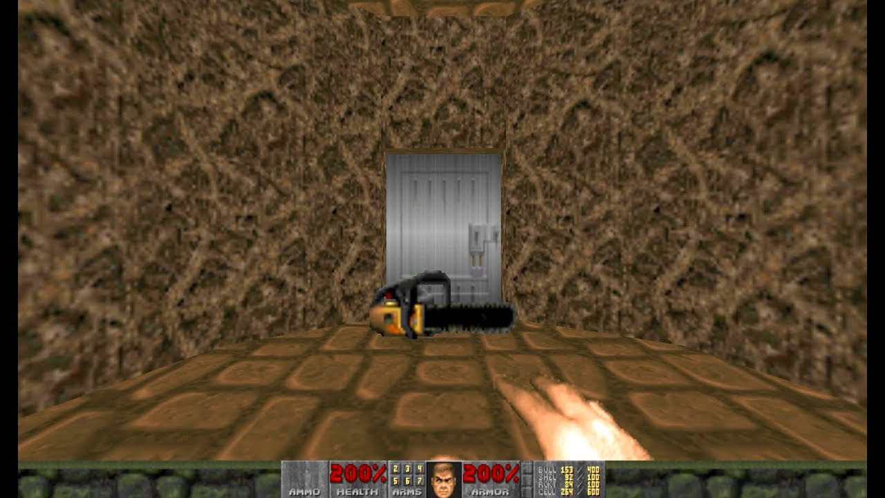 DOOM Master Levels Walkthrough (U.V. 100%), Bad Dream (Secret Level ...