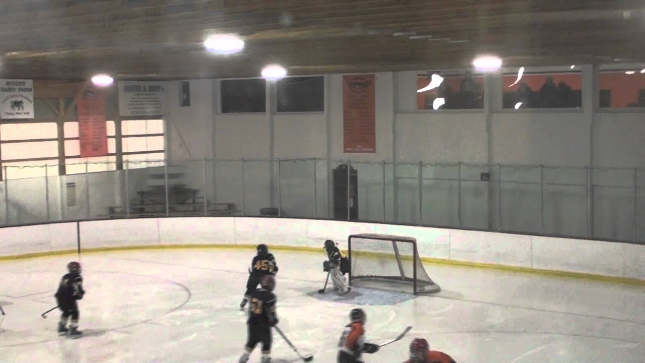 PeeWee Hockey Game #9 Exhibition Chazy Flyers 2011-2012 - YouTube