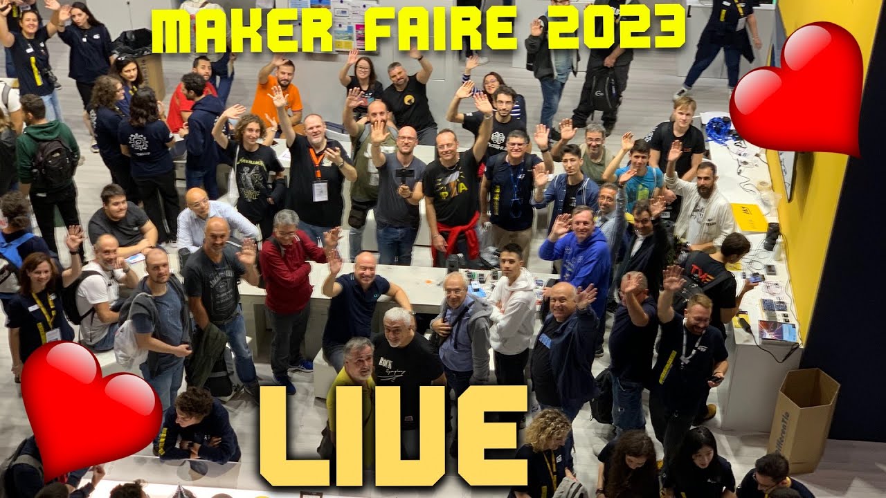 Live Maker Faire 2023 - Meeting Point STM - YouTube
