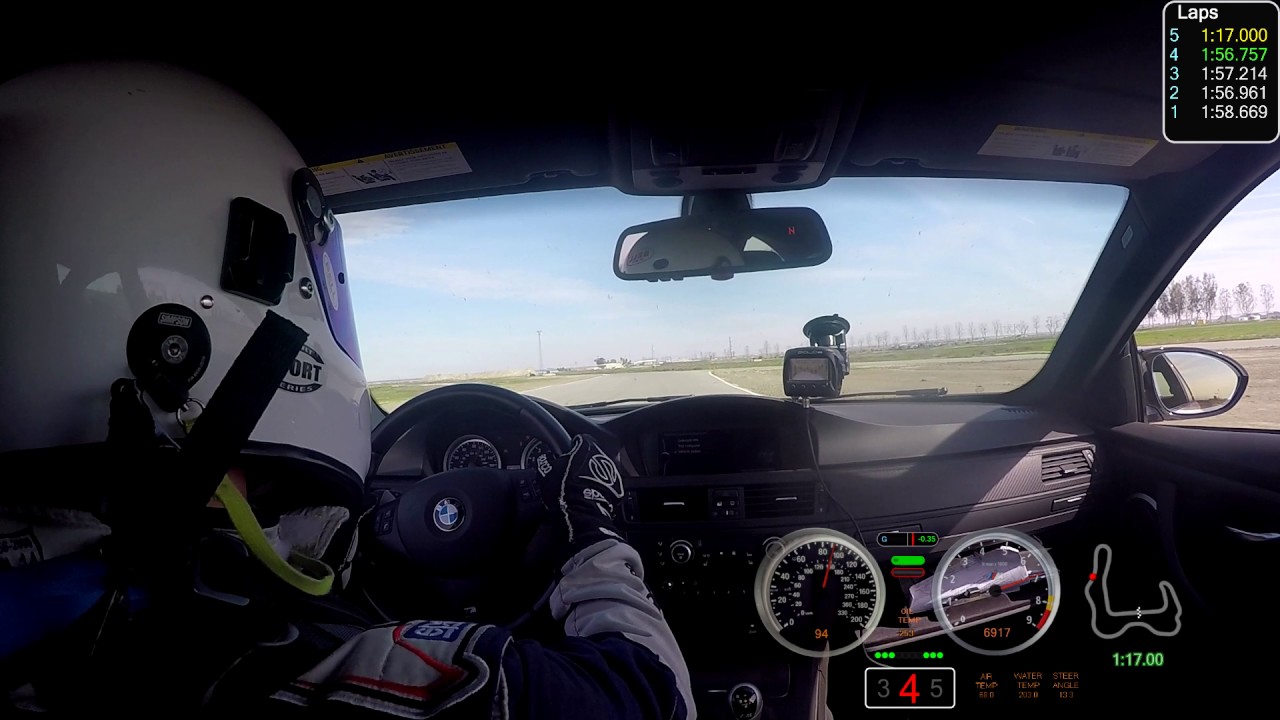 Buttonwillow CW13 1:55.06 E92 M3 (BFG R1S) - YouTube
