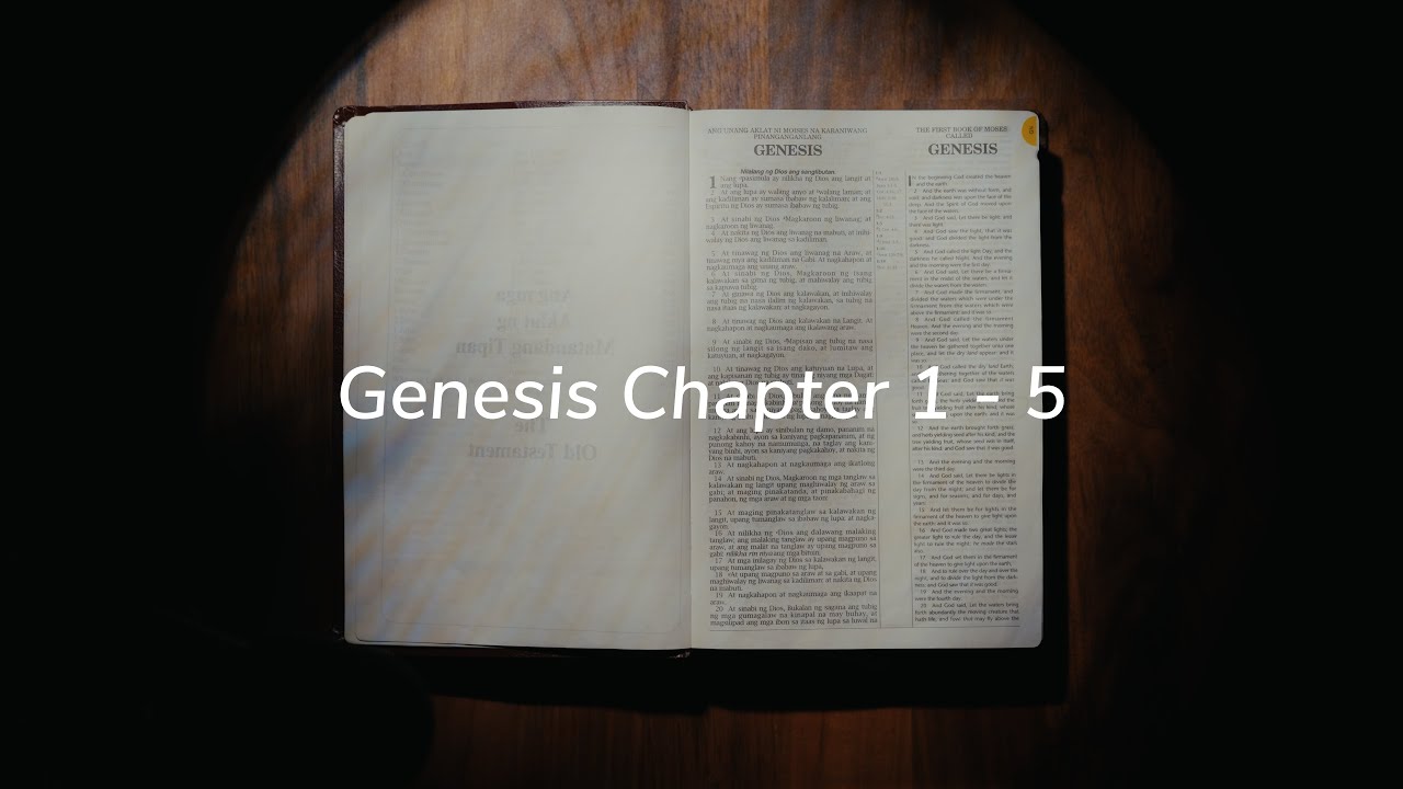 Tagalog Bible | Genesis Chapters 1 to 5 - YouTube