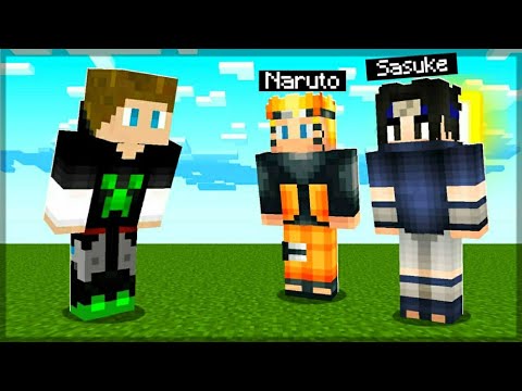 INCRÍVEL!! SERVIDOR DE NARUTO C PARA MINECRAFT PE! 😱 (Minecraft Pocket ...