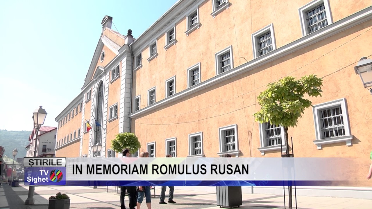 Stire 4 IN MEMORIAM ROMULUS RUSAN - YouTube