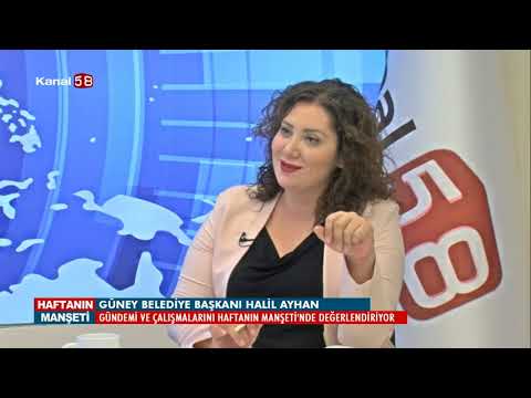 HAFTANIN MANŞETİ GÜNEY BELEDİYE BAŞKANI HALİL AYHAN