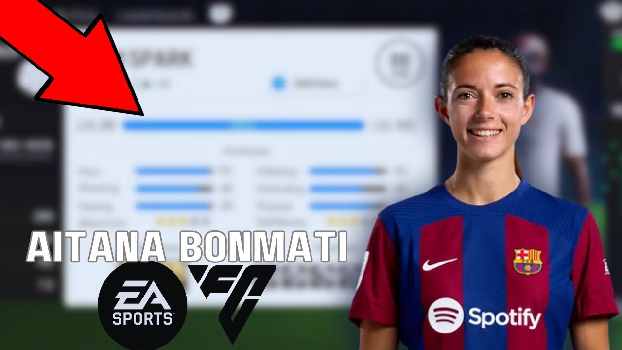 OFFICIAL AITANA BONMATI BUILD FOR PRO CLUBS *EA FC24* - YouTube