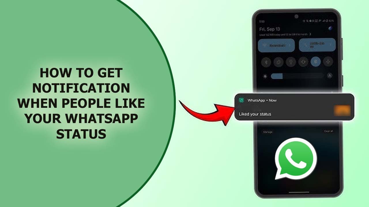 WhatsApp show notification when you get like on a status | See your ...