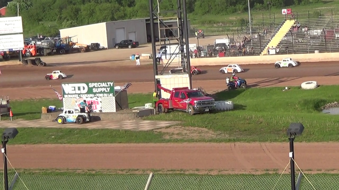5/27/17 Legends Heat 3 Beaver Dam Raceway - YouTube