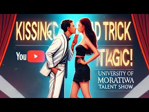 Kissing Card Trick Magic at Vibhavi Prathibha | University of Moratuwa ...