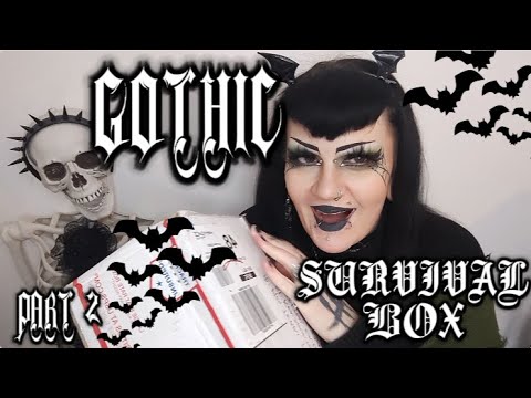GOTHIC SURVIVAL BOX - part 2 - YouTube