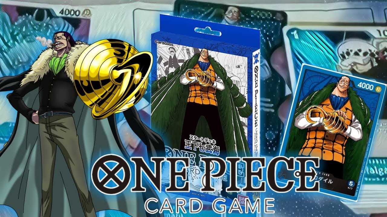 One Piece Card Game CROCODILE Deck Opening & Breakdown! - YouTube