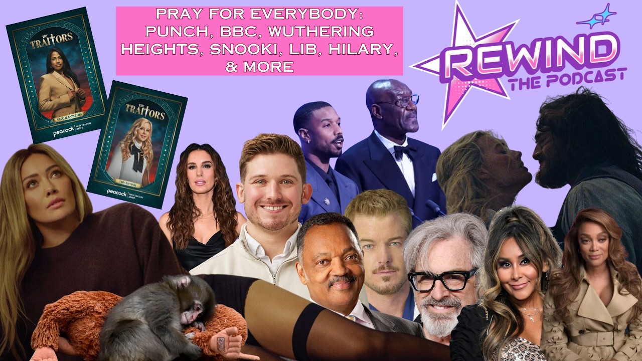 PRAY FOR EVERYBODY: PUNCH, BBC, WUTHERING HEIGHTS, SNOOKI, LIB, HILARY ...