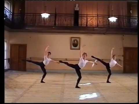 Vaganova Ballet Academy Adagio (class B.Y.Bregvadze 2002) Moskvito ...