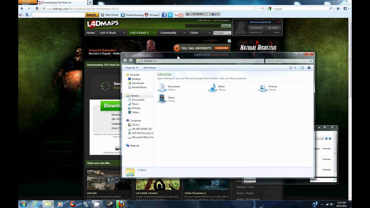 how to mod l4d2 pc using steam online - YouTube