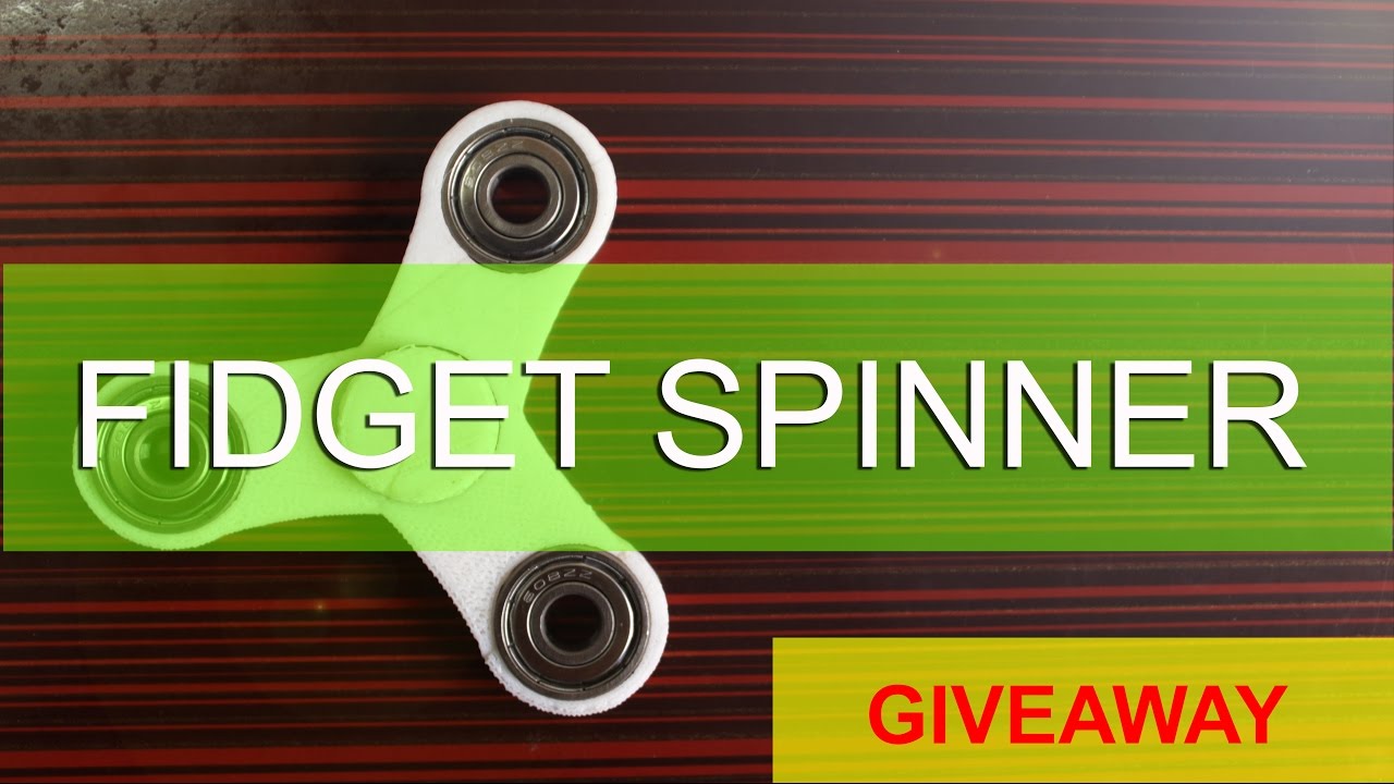 How To Make A Fidget Spinner Toy || DIY 3D Printed Fidget Spinner Toy ...