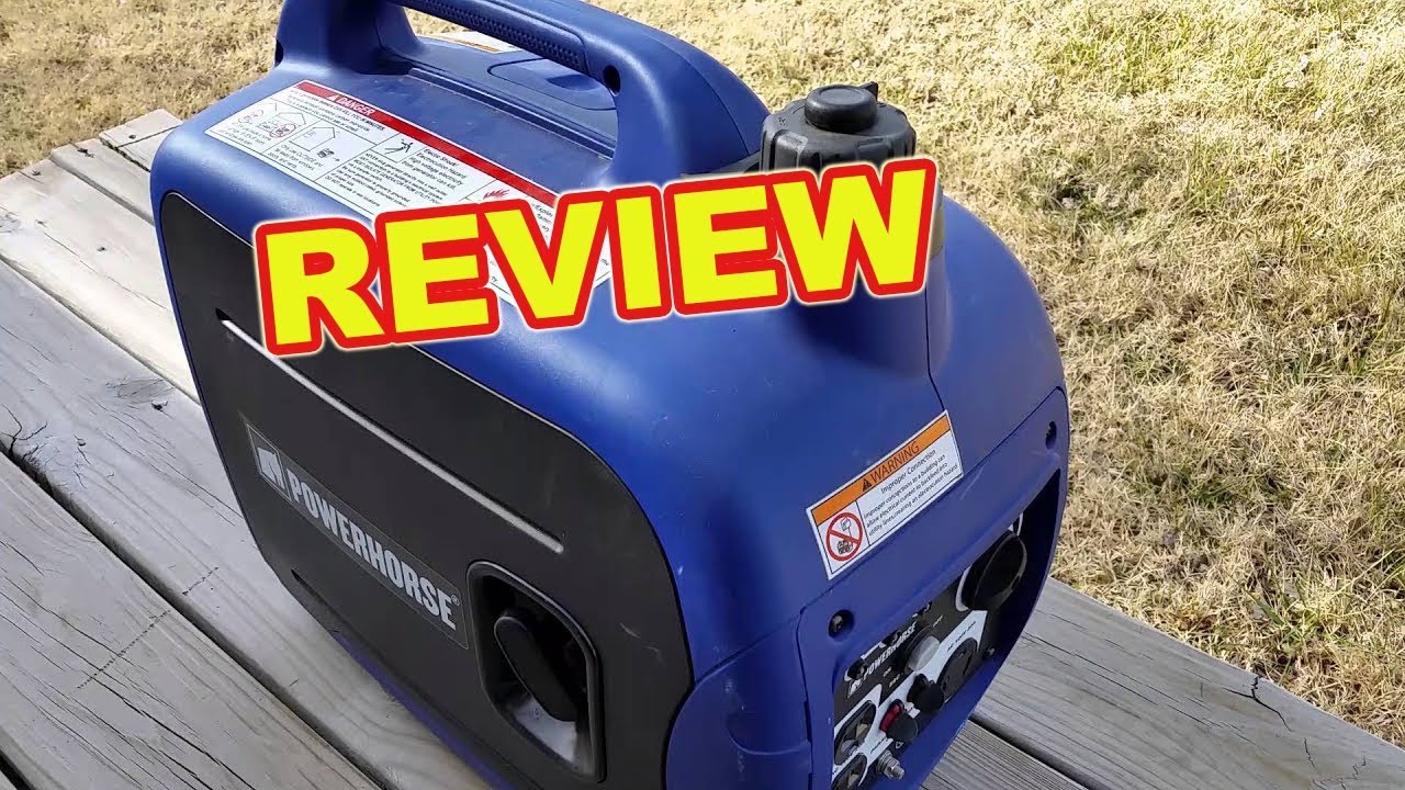 Powerhorse Gas Powered Portable Inverter Generator 2000 Watts Starting ...