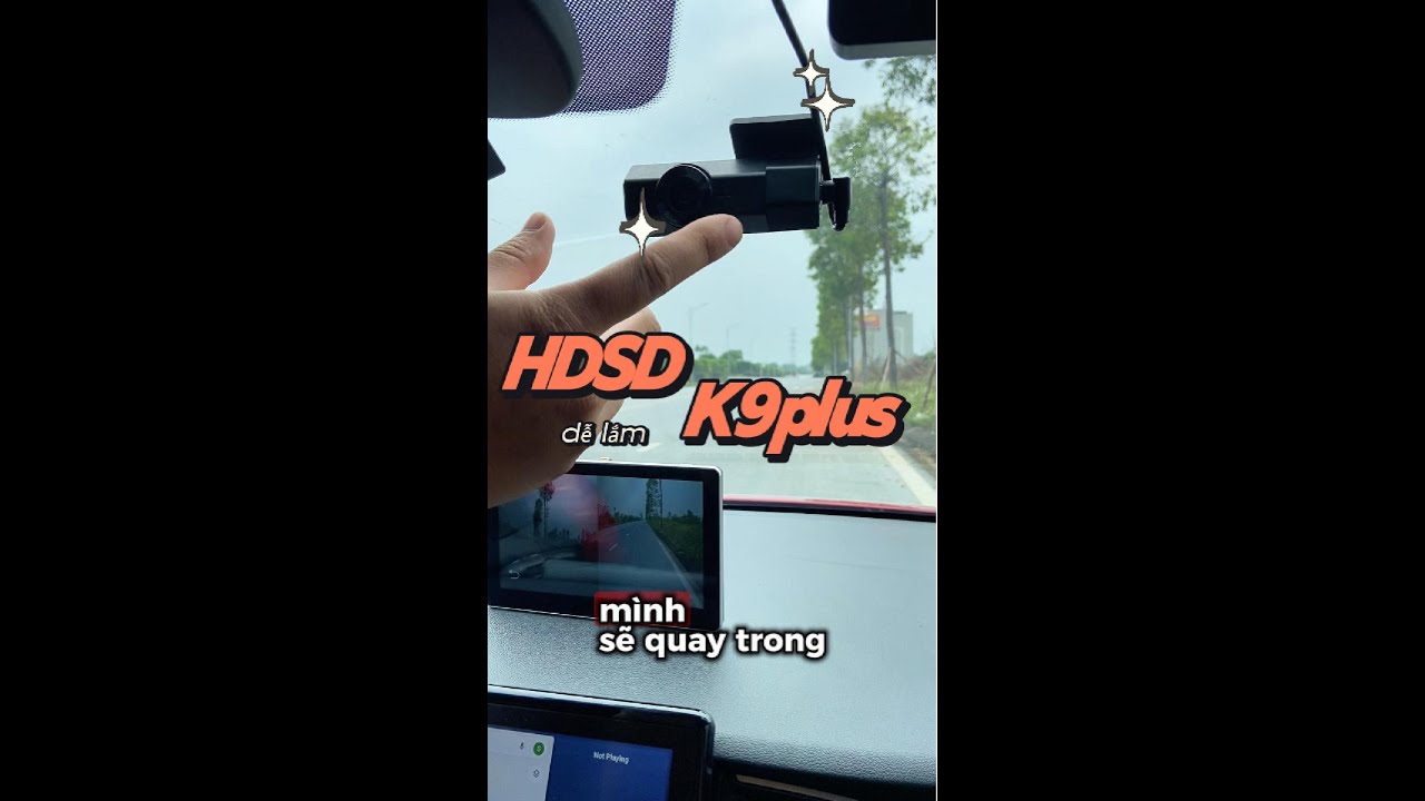 Hướng dẫn sử dụng Cam hành trình K9plus - YouTube