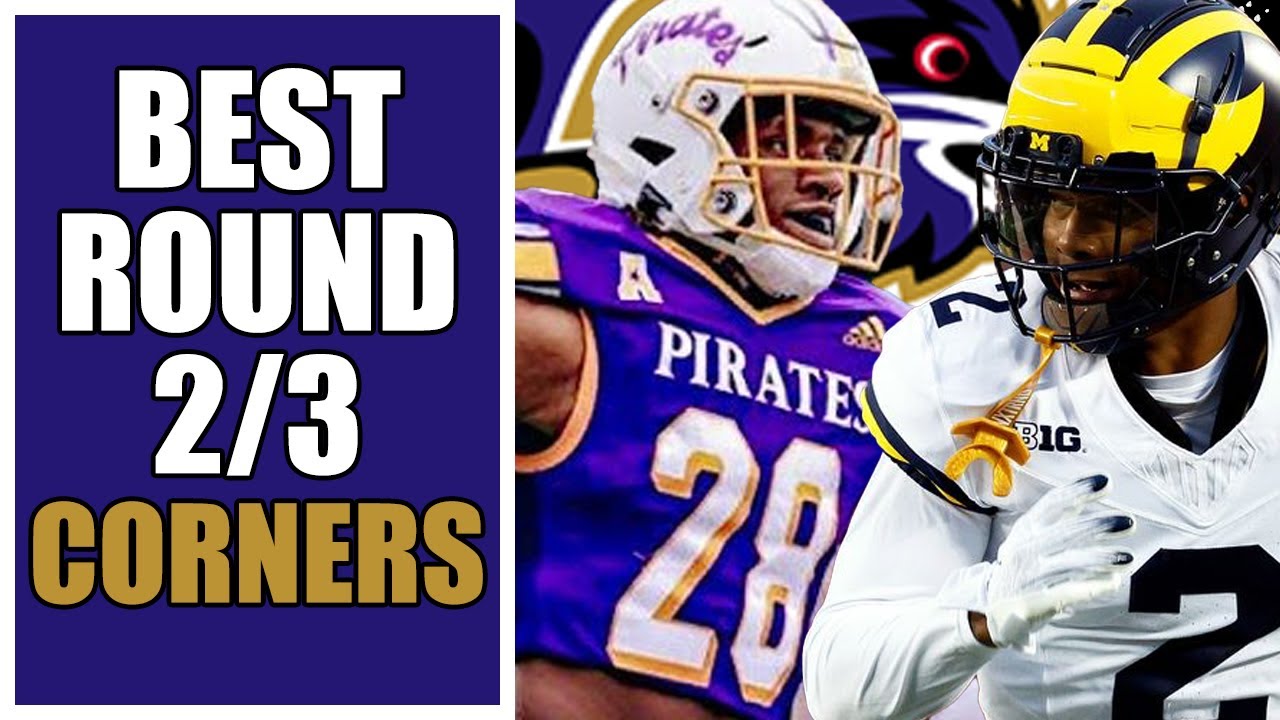 BEST DAY 2 CORNERS FOR THE BALTIMORE RAVENS! NFL Draft Day 2 Preview ...