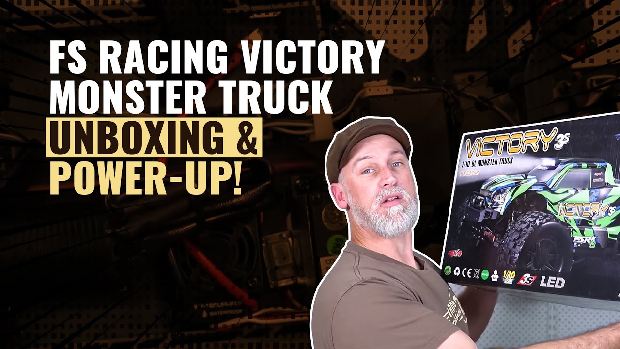 FS RACING Victory Monster Truck Unboxing and Power-Up! - YouTube