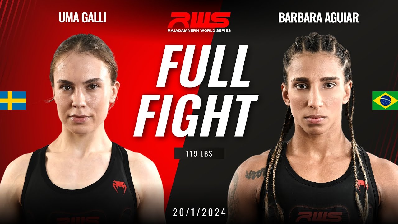 Full Fight l Uma Gali vs. Barbara Aguiar l อูมา กาลี vs. บาร์บรา อา ...